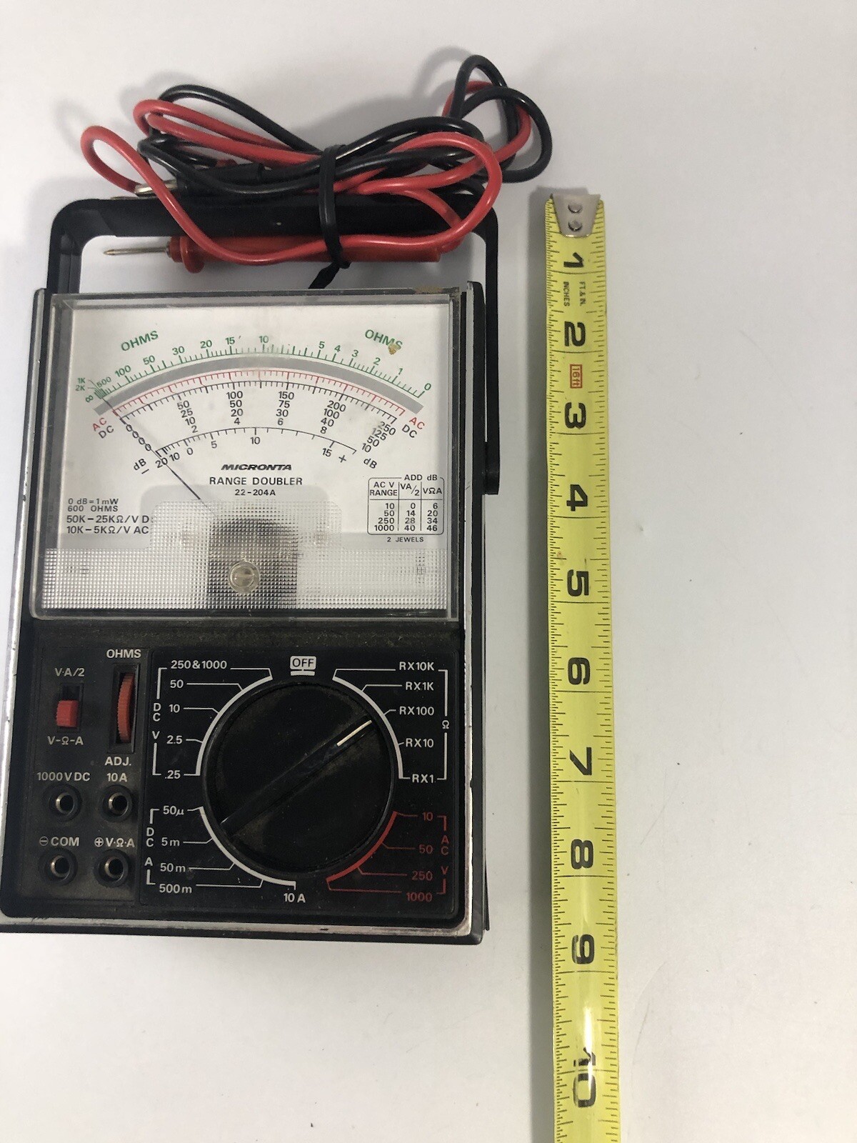 Vintage Micronta Range Doubler Multitester 22-204a-VB6 | eBay