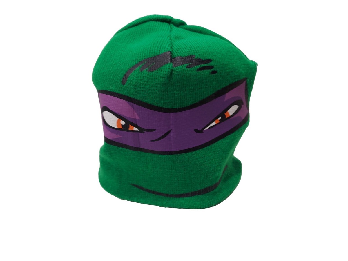 New Teenage Mutant Ninja Turtles Reversible Winter Hat Ninja Teenage