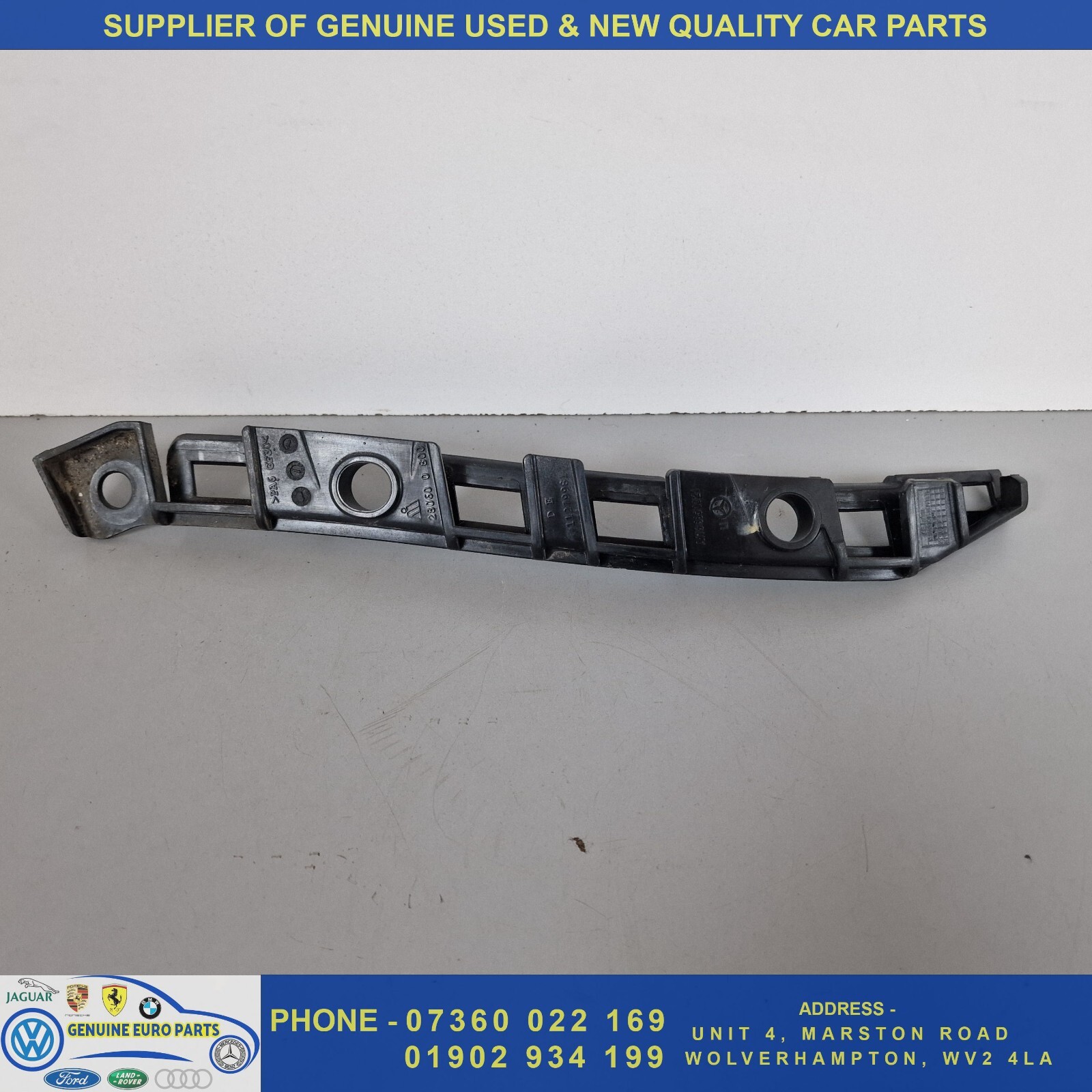2016 MERCEDES A-CLASS W176 AMG REAR PASSENGER SIDE BUMPER BRACKET ...