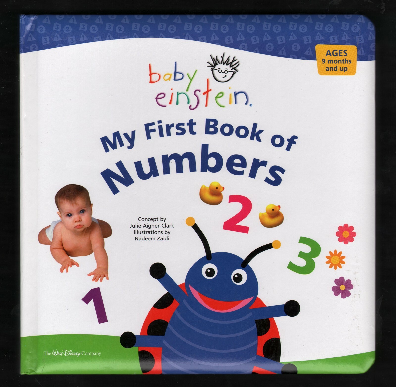 Baby Einstein: My First Book of NUMBERS: NEW Educational Board Bk by ...