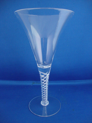 Tudor Crystal Regent Pattern Air Twist Water Goblet Glass 7 1/2 inch ...