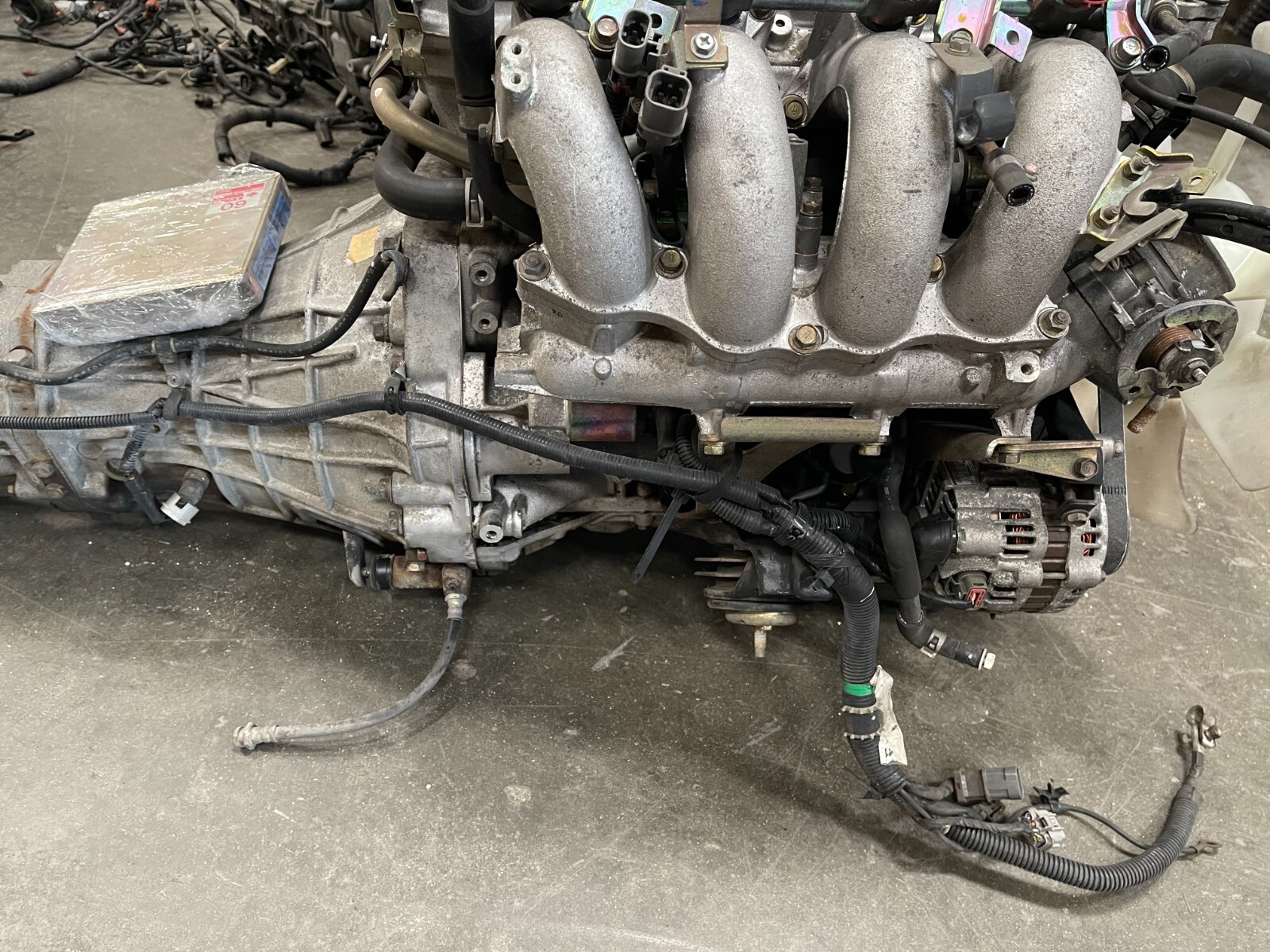 JDM Nissan Silvia S13 NA SR20DE non Turbo Engine & 5 Speed transmission ...