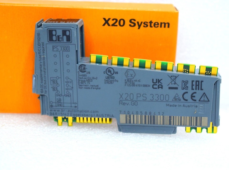 B&R AUTOMATION X20 PS 3300 POWER SUPPLY MODULE X20PS3300 | eBay