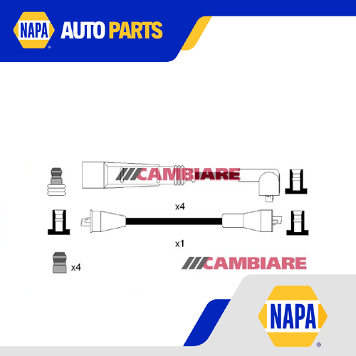 HT Leads Ignition Cables Set fits VW CARAVELLE Mk3 1.9 82 to 92 ...