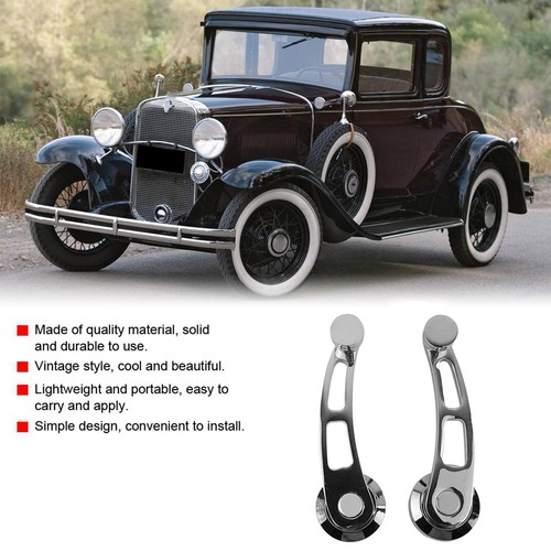 2PCS Car Auto Window Crank Handle Set Car Accessory Part For Older ...