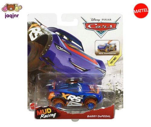 Disney Cars Mattel 1:55 Diecast - BARRY DePEDAL Mud Racing XRS (2018 ...