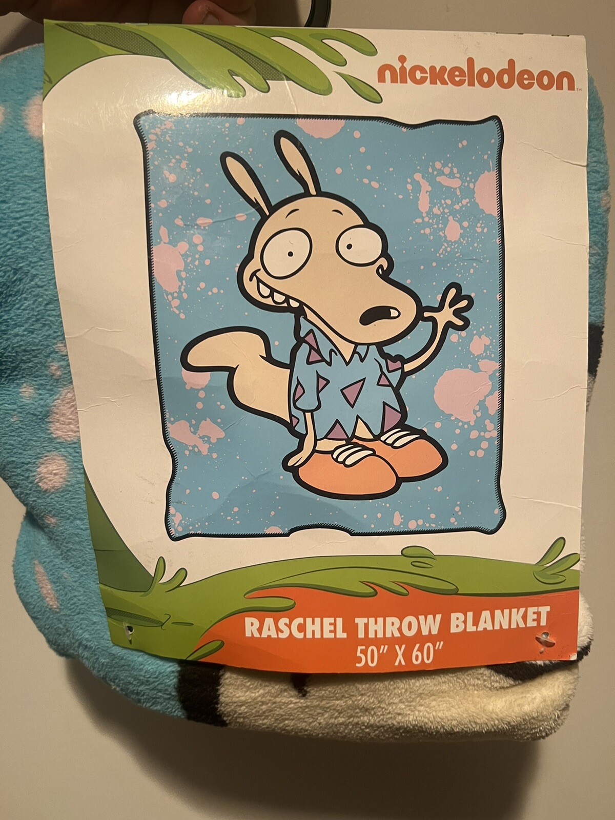NICKELODEON ROCCO PLUSH THROW. BRAND NEW. 50 Inch X 60 Inch | eBay