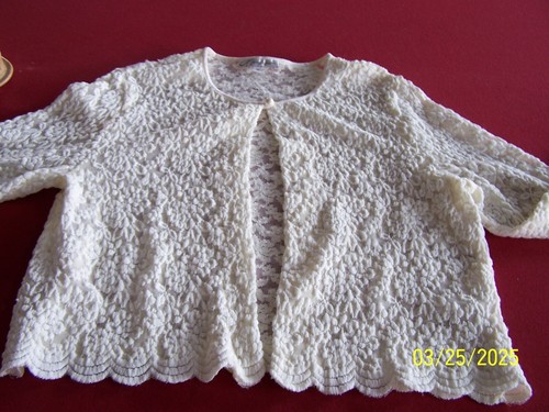 White Light Sweater Cardigan - Perfect Vacation/Summer Wear by ...