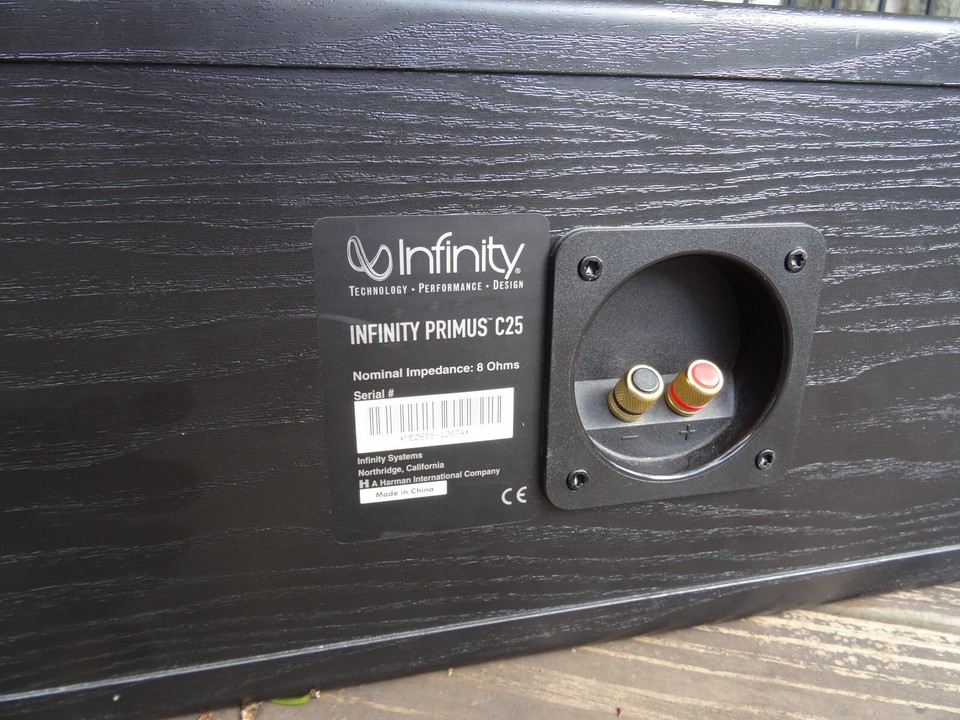 Infinity Primus C25 Home Theater Center Channel Speaker | eBay