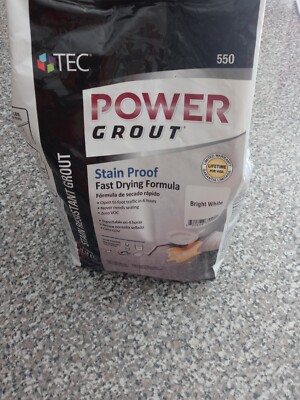 TEC Power Grout 550 - 7 lbs Stain Resistant & Fast Drying Formula ...