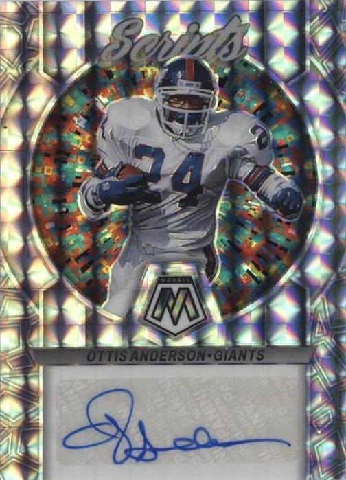 2023 Panini Mosaic Ottis Anderson #S60 for sale | eBay
