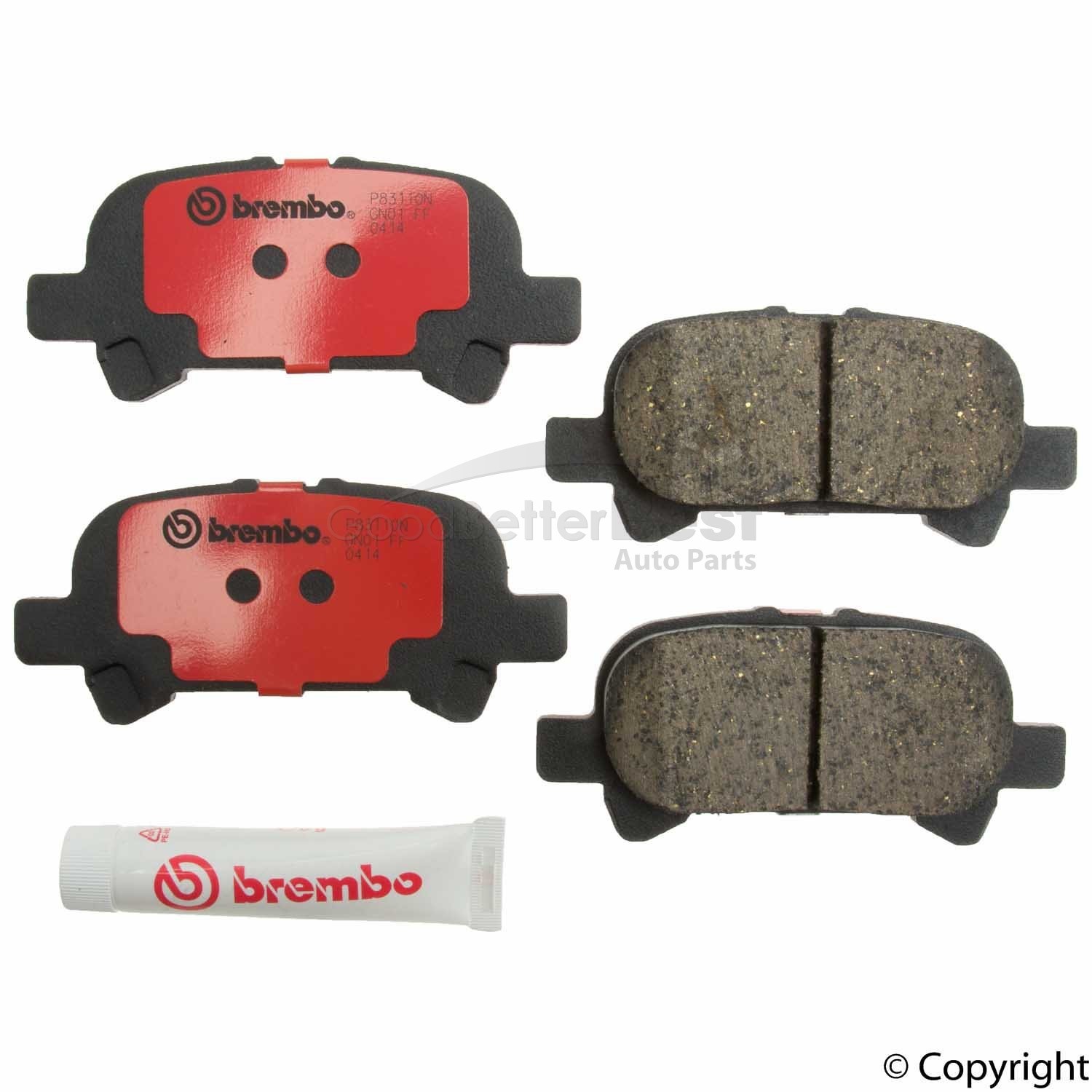 New Brembo Ceramic Disc Brake Pad Set Rear P83110N 0446641020 for ...