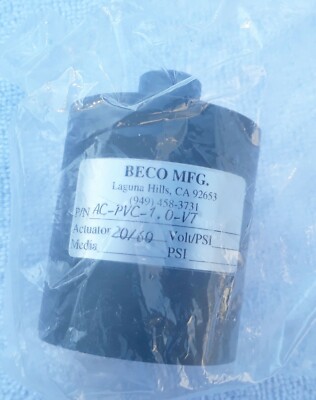 Beco MFG AC-PVC-1.0-VT Pneumatic Cylinder | eBay