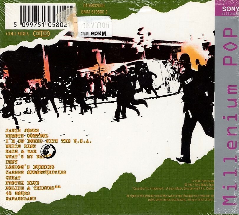 THE CLASH [IMPORT] [Digipak] Clash (CD, 2002, Sony Music) FACTORY ...