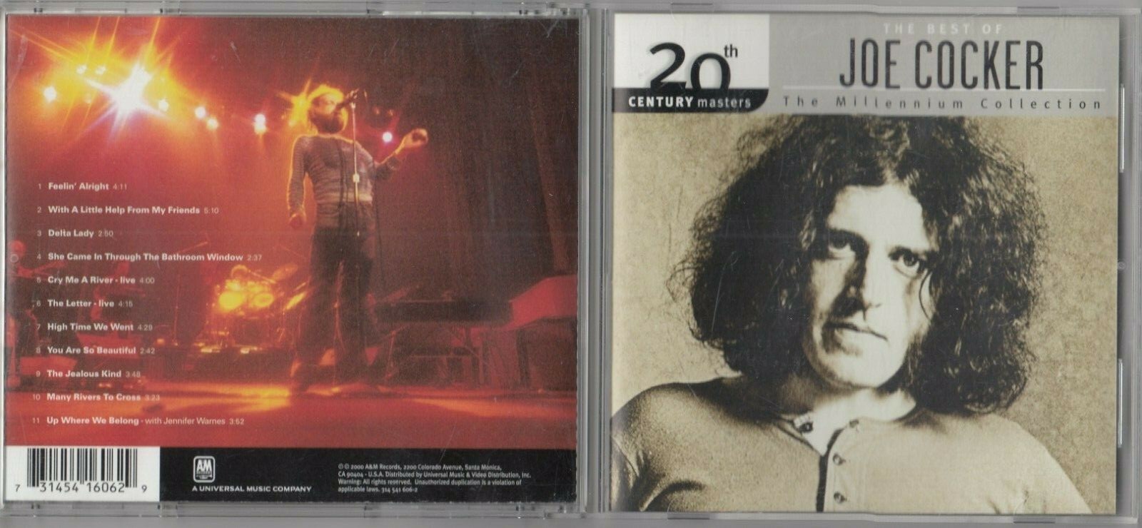 Joe Cocker - 20th Century Masters: The Millennium Collection: Best of ...