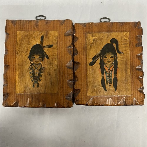 Gerda Christoffersen Indian Native American Young Girls Decoupage ...