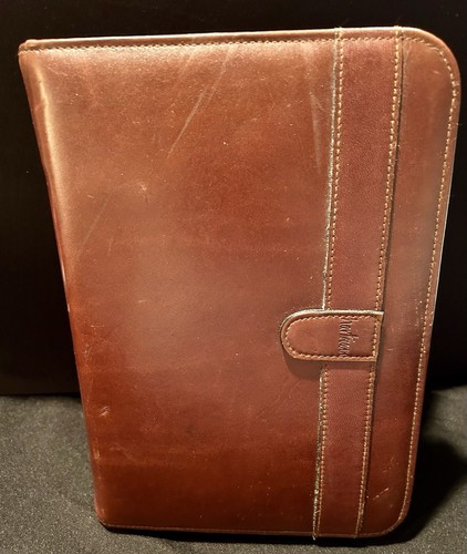 Vintage Hartmann Belting Agenda Leather 3-Ring Zip Day Planner ...
