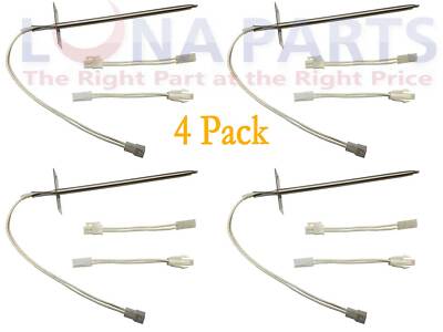 4 Pack 12001656 for GE WB21X5301 Oven Temperature Sensor PS236043 ...