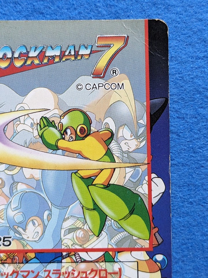 SPRINGMAN MEGAMAN 7 MEGA MISSION CAPCOM 1995 BANDAI No.15 Japan GAME ...