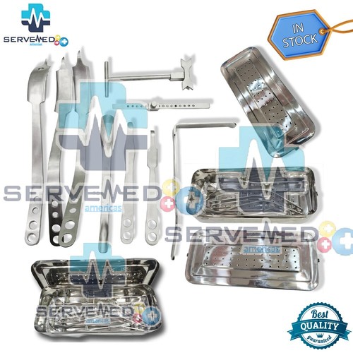 Basic Hip Replacement Surgery Instrument Set Hip joint Hip Retractors ...