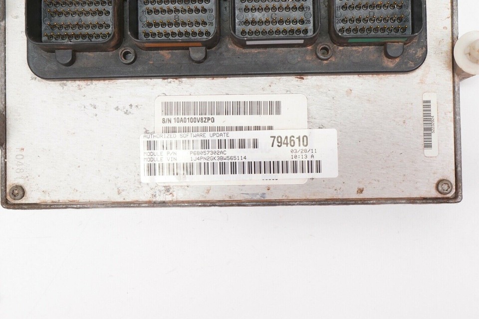 JEEP LIBERTY ECM ECU PCM Engine Control Module Computer 3.7L OEM 2011 ...