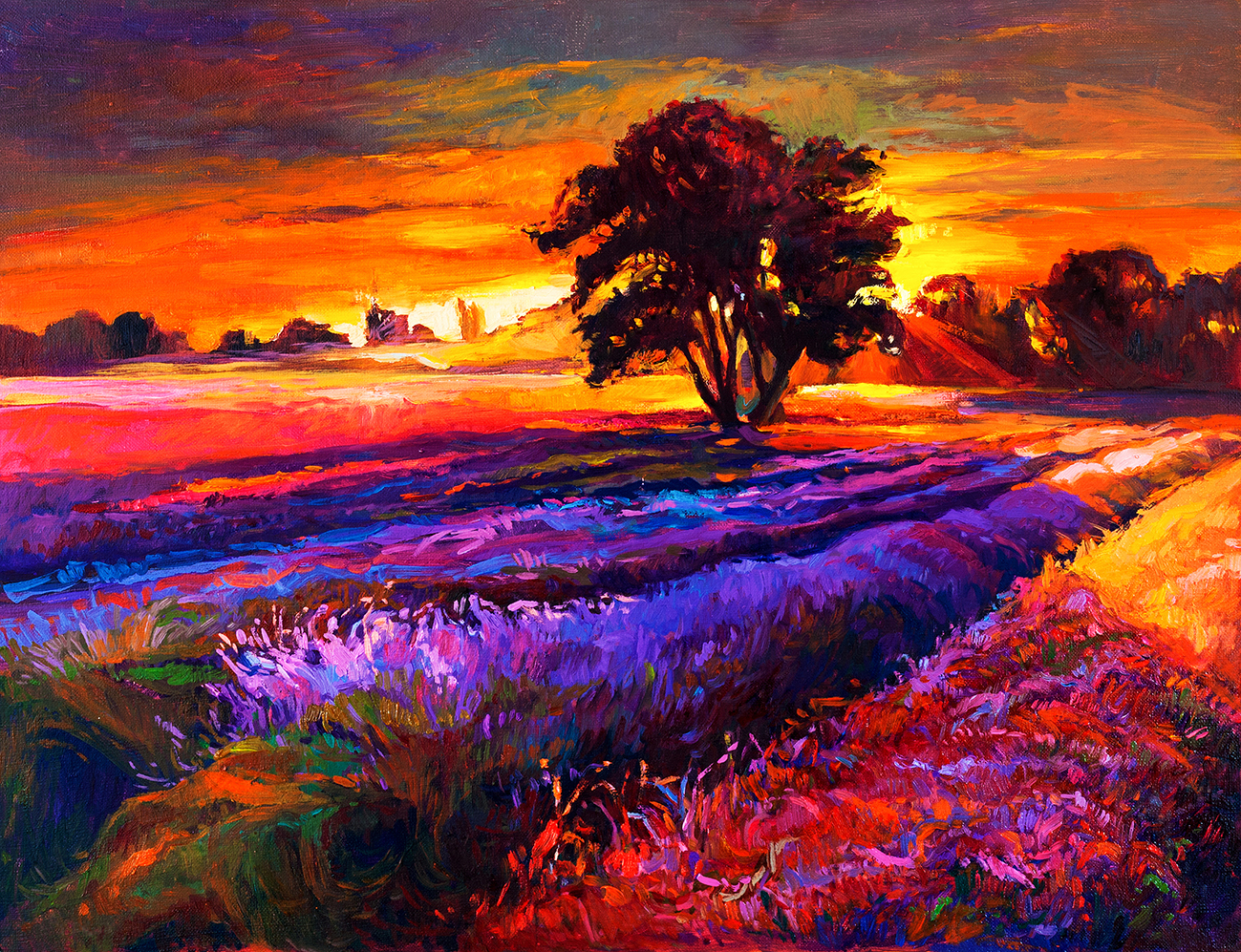 Paintings Of Sunsets And Sunrises
