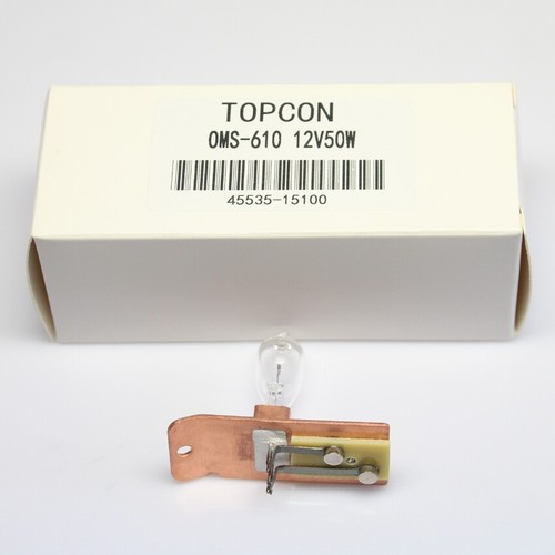 1PC NEW TOPCON OMS-610 12V50W 45535-15100 copper seat lamp Microscope ...