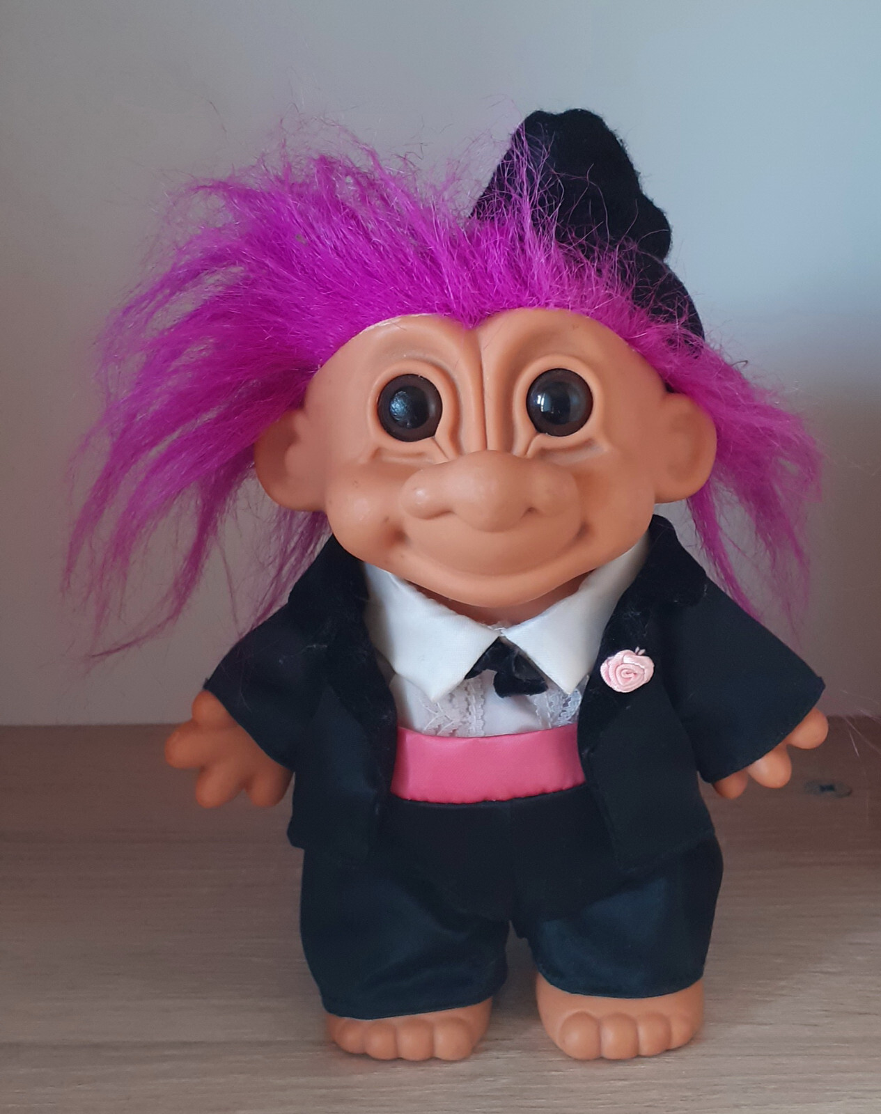 Vintage Russ Troll Doll Groom Wedding Party | eBay