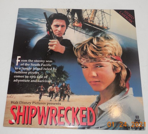 Laserdisc 1990 Walt Disney Pictures SHIPWRECKED Stian Smestad Gabriel ...