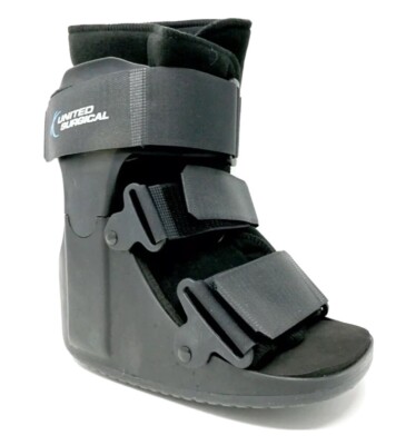 United Ortho Short Cam Walker Fracture Boot, With 4 Additional Padding ...