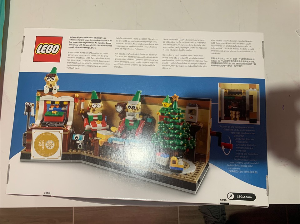 New Sealed LEGO Education 4002020 Employee Christmas Gift Elf Workshop ...