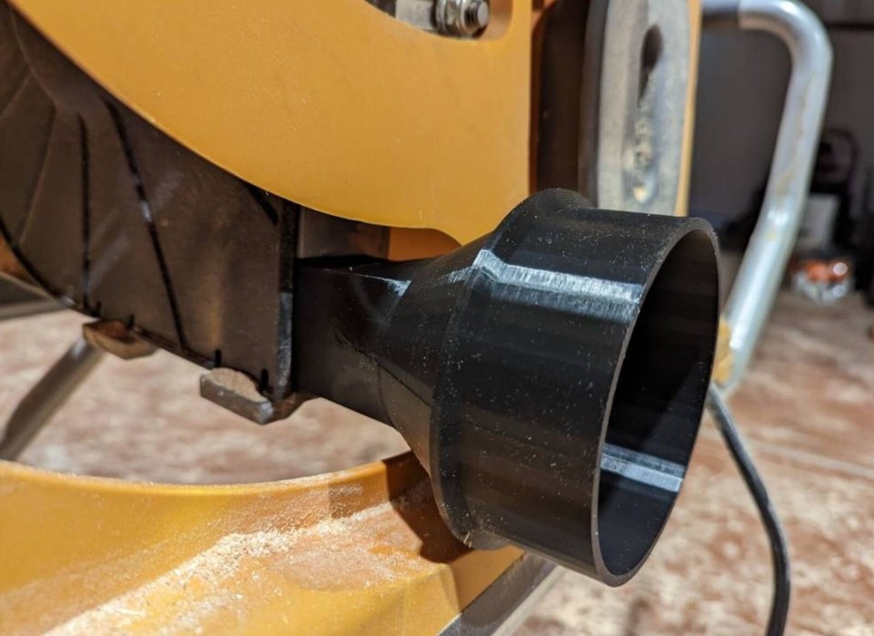 Replacement Dust Chute For Ridgid Table Saw (4 or Original Chute Size ...