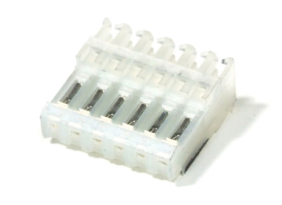 ITW-Pancon 6-Pin Female IDC Wire-Board Connector / Feder-Leiste 2.54mm ...