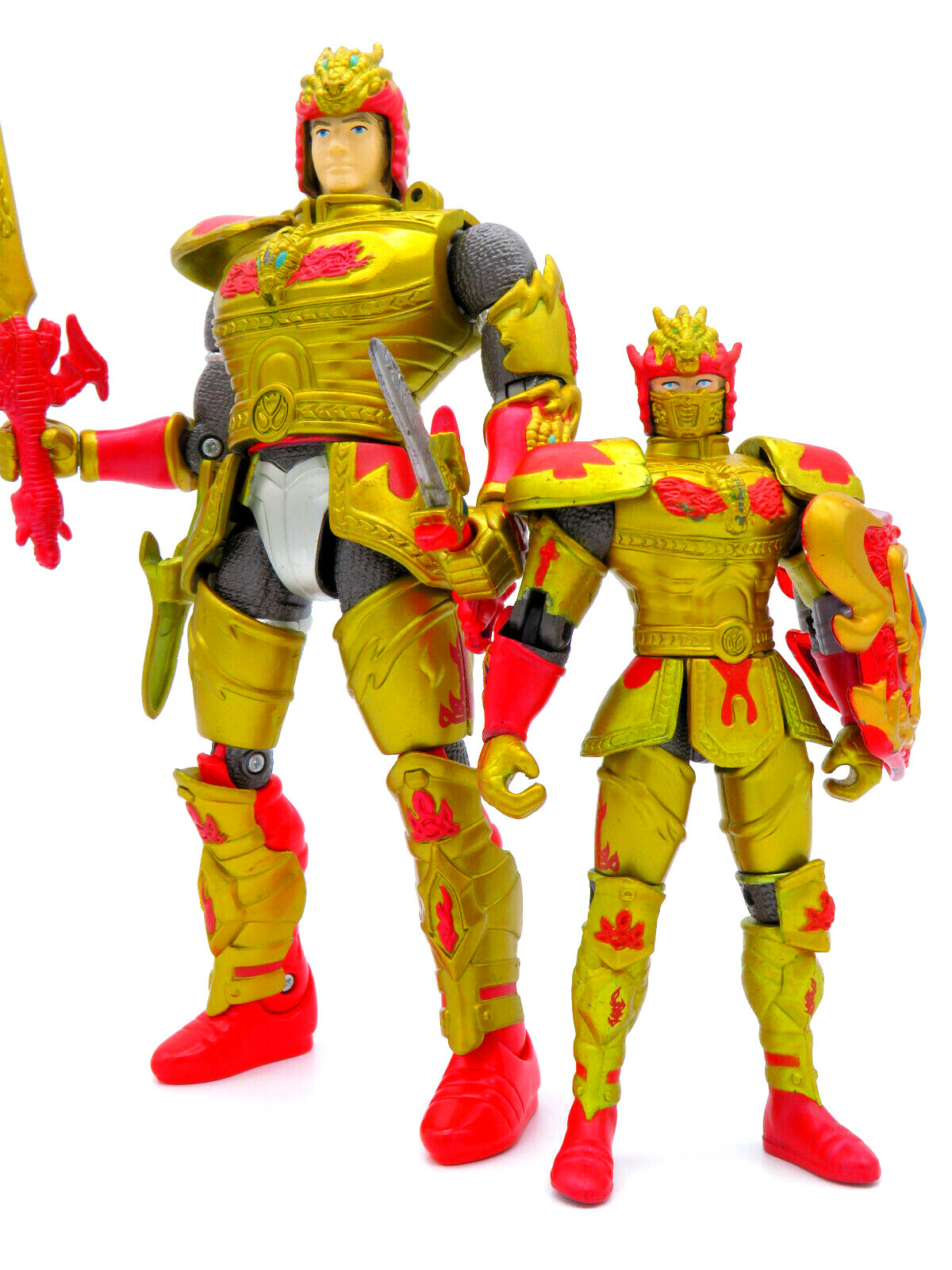 Mystic Knights of Tir Na Nog Figure - 1998 Deluxe Rohan Lot - Bandai 8 ...