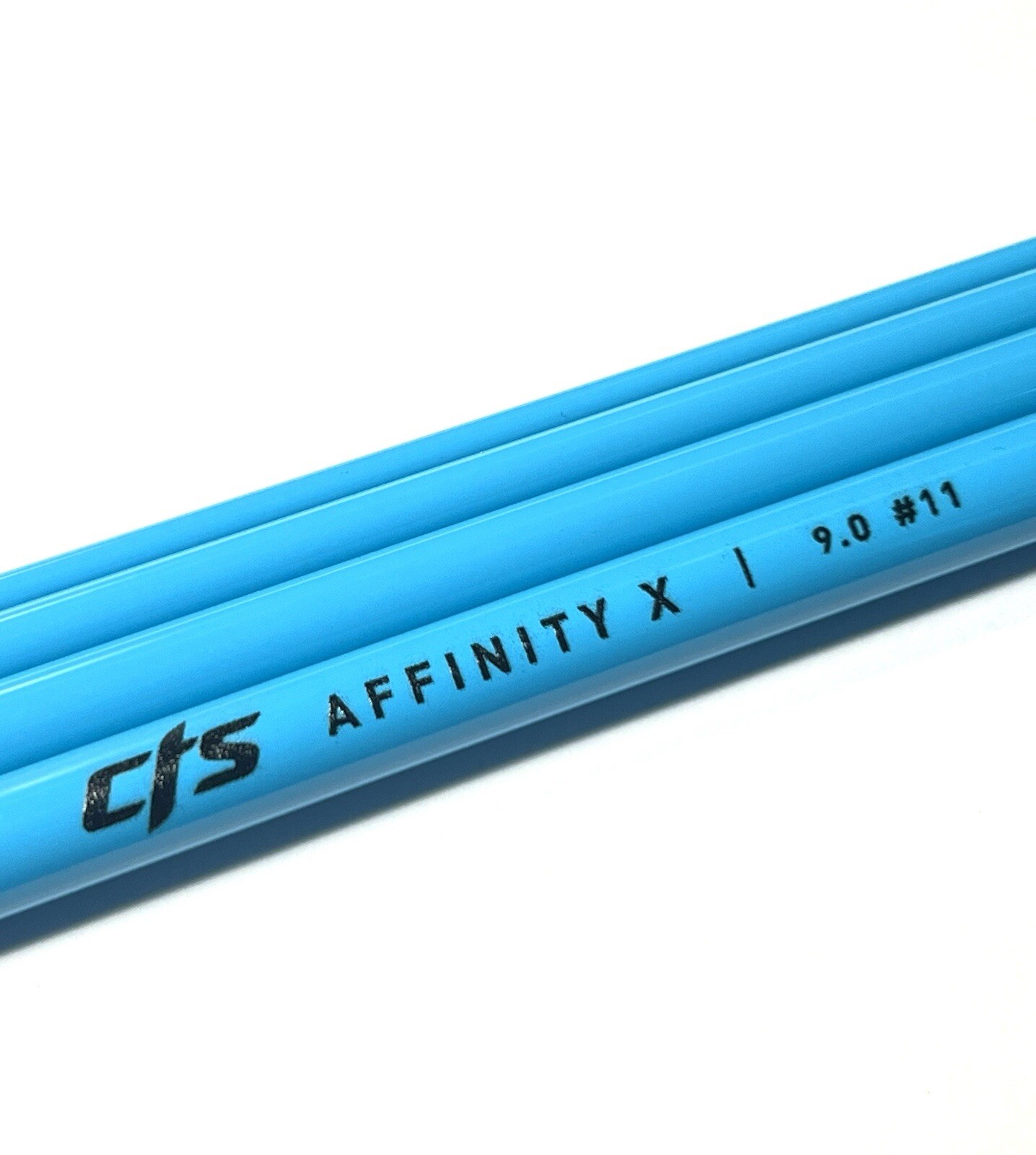 CTS 9'0" 11 Weight Affinity 'X' Fast Action Fly Rod Blank Teal | eBay