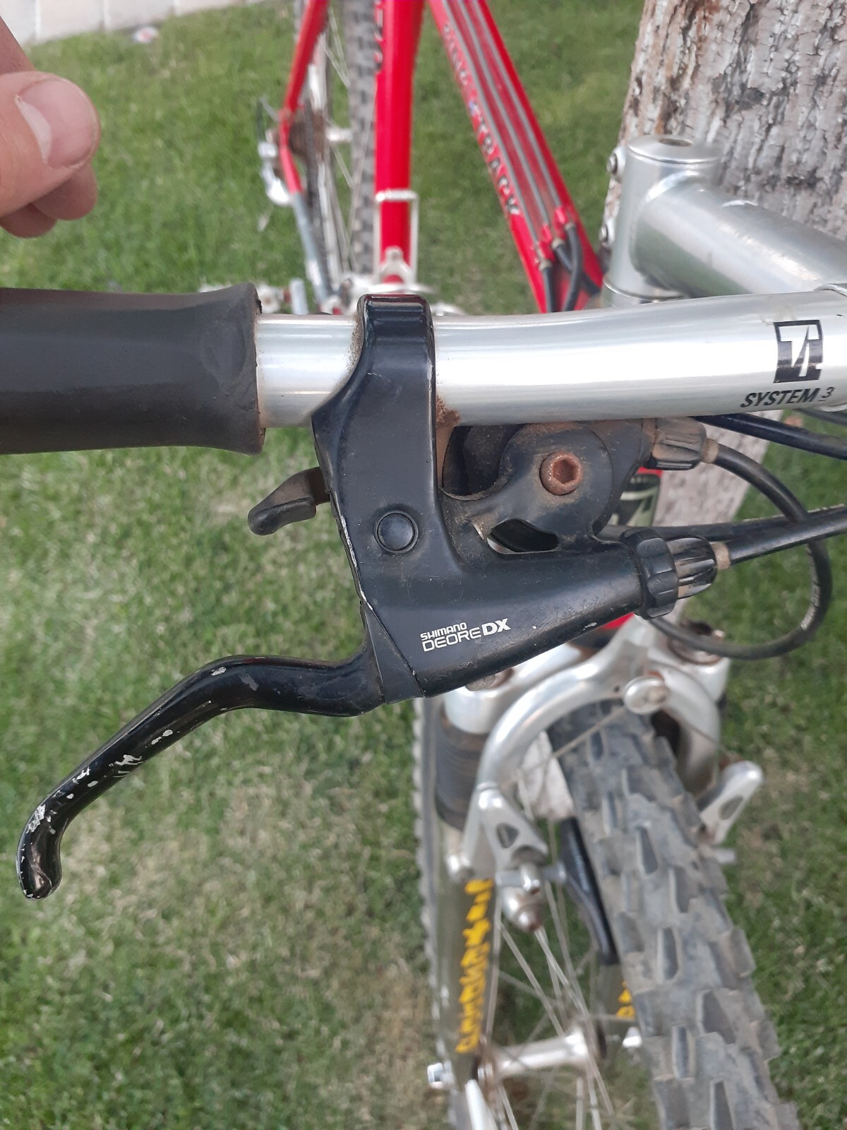 Vintage Trek 970 Singletrack Mountain Bike 18" Red Frame with 26 ...