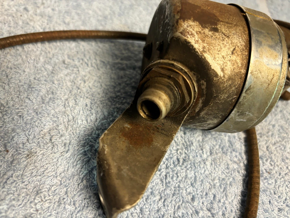 PREWAR STEWART WARNER X-PERT ELGIN BICYCLE SPEEDOMETER WITH CABLE ...