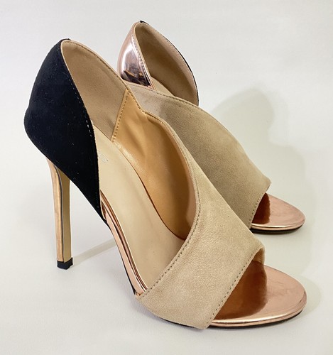 Queen Shoes Open Toe Side Cut Pumps Womens Stilettos 9 / 39 | eBay