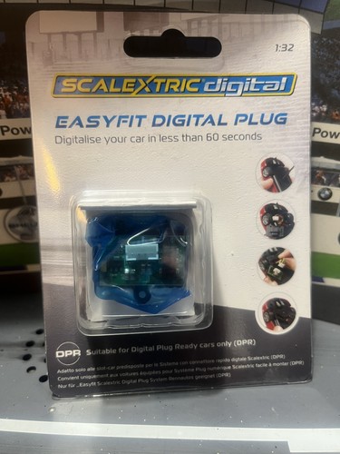 Scalextric 1/32 Slot Car C8515 EASE- FIT DIGITAL PLUG - LOT OF TWO DPR ...