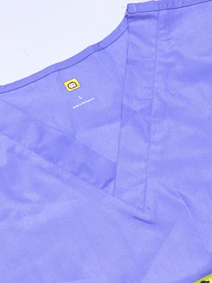 WonderWink Blue Scrub Set Top Bottoms Women’s Large New W Tags | eBay