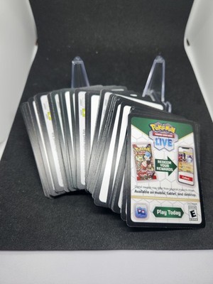 Pokemon Online Trading Card Game Codes- 90 cards of Destined Rivels | eBay