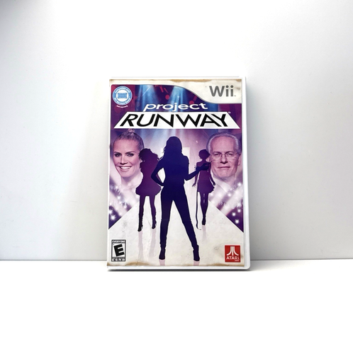 Project Runway Nintendo Wii CIB Complete Tested Free Shipping ...