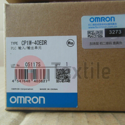 1PCS — Omron Programmable Controller PLC CP1W-40EDR CP1W40EDR New in Box | eBay
