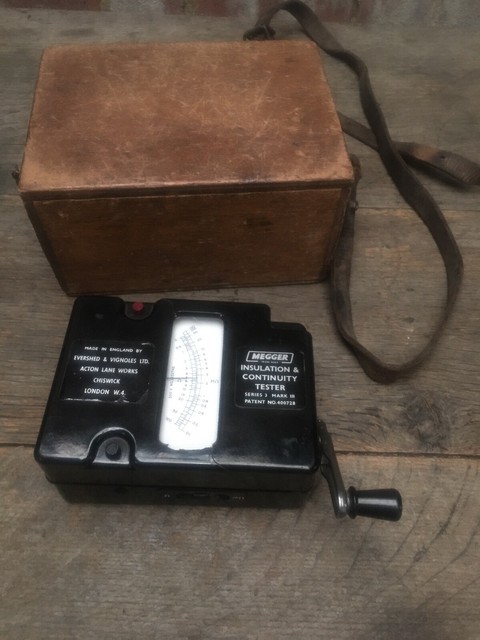 Vintage Megger Insulation & Continuity Tester Series 3 for sale online ...