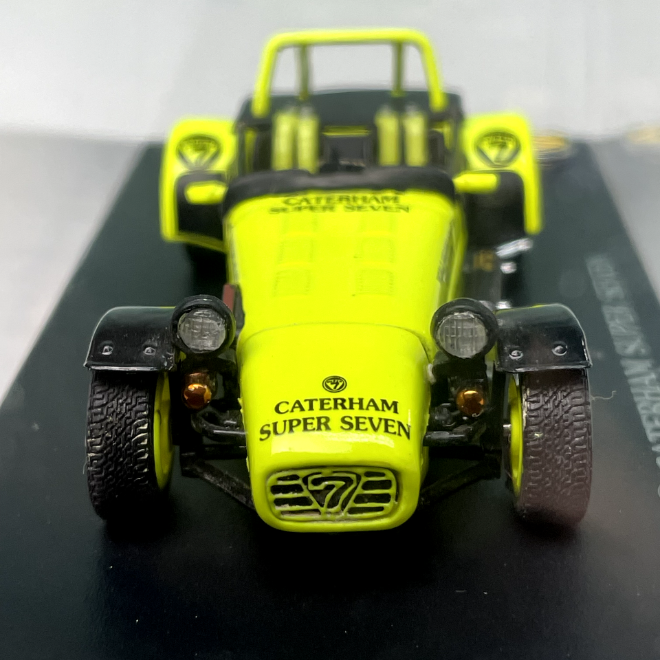 Kyosho Original Die-Cast Caterham Super Seven JPE Yellow 1:43 | eBay