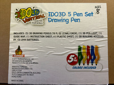 3D Print Drawing Pen Set + 25M 5 colors PLA Filaments Kids Birthday ...