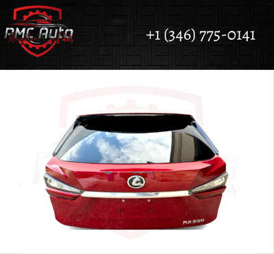 2016-2020 LEXUS RX350 RX450H TRUNK / TAILGATE / LIFTGATE WITH GLASS ...