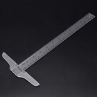 Precision Marking Ruler Square T Type Woodworking Scriber Measuring ...