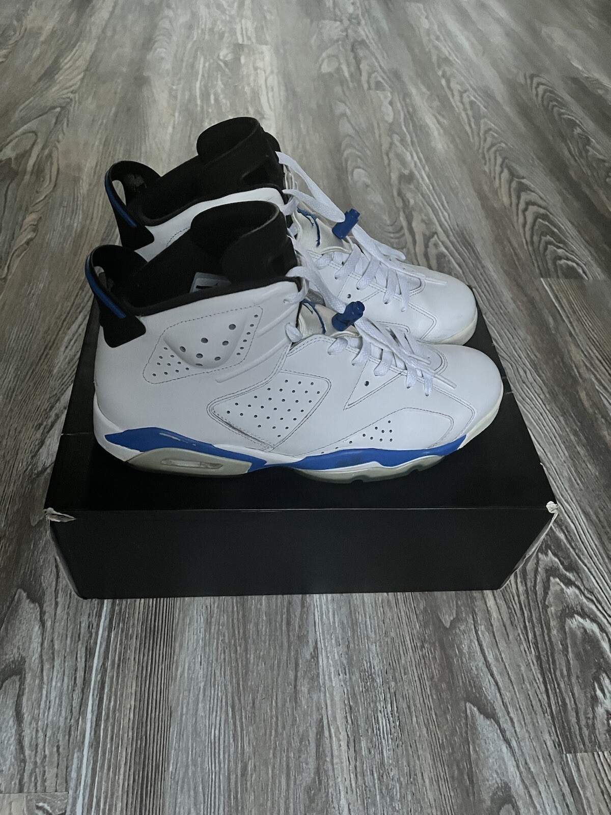 Size 12 - Jordan 6 Retro Sport Blue 2014 w/ Box 887223665731| eBay