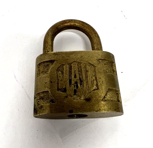Vintage RFD MAIL Brass Padlock VG -NO KEY | eBay